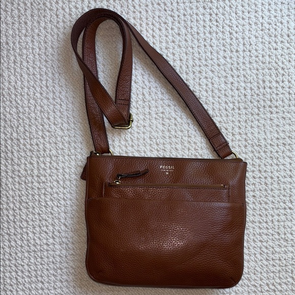Fossil | Bags | Fossil Leather Crossbody Bag | Poshmark